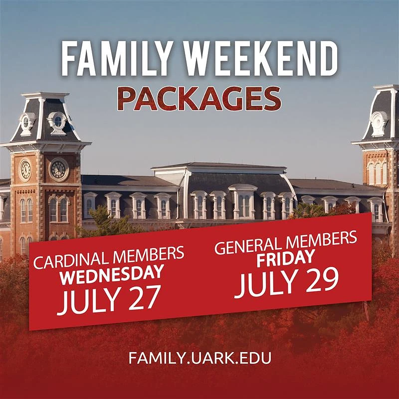 Family Weekend 2022 | Razorback Family Portal